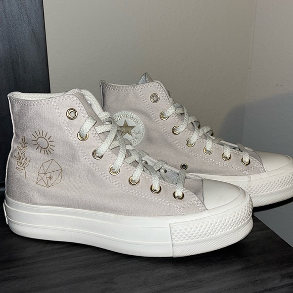 Converse | Shoes | Converse All Star Lift Hi Desert Sand Festival ...